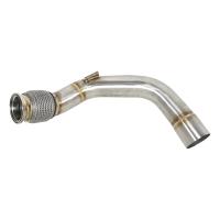 China 304 Stainless Steel Catless Racing Downpipe For BMW F90 M5 F91 F92 F93 M8 4.4T V8 for sale