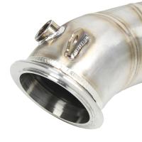China 304 Stainless Steel Catless Racing Downpipe For BMW F90 M5 F91 F92 F93 M8 4.4T V8 for sale