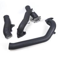 China 4in Post Throttle Valve Intercooler Charge Pipe Kit For 2017+ Audi B9.5 S4 S5 EA839 3.0T V6 for sale