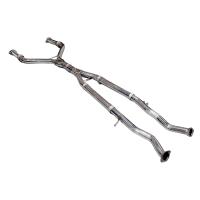 China Stainless Steel Cat Back Exhaust Muffler System For 2016-2023 Infiniti Q50 3.0T V6 for sale