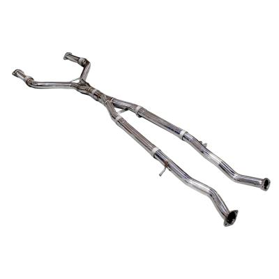 China Stainless Steel Cat Back Exhaust Muffler System For 2016-2023 Infiniti Q50 3.0T V6 for sale