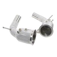 China Heat Shield 304SUS Catless Exhaust Turbo Down Pipe For 911 Carrera Targa 3.0TT for sale