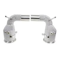 China Heat Shield 304SUS Catless Exhaust Turbo Down Pipe For 911 Carrera Targa 3.0TT for sale