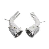 China Heat Shield 304SUS Catless Exhaust Turbo Down Pipe For 911 Carrera Targa 3.0TT for sale