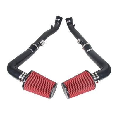 China KYOSTAR Nissan 370Z / Infiniti G37 Q50 VQ35HR V6 Front Mount High-Performance Cold Air Intake Kit with High-Flow Air Filters for sale