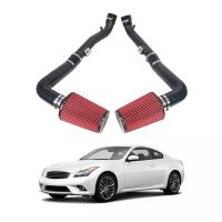 China KYOSTAR Nissan 370Z / Infiniti G37 Q50 VQ35HR V6 Front Mount High-Performance Cold Air Intake Kit with High-Flow Air Filters for sale