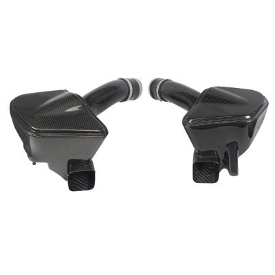 China KYOSTAR Carbon Fiber Cold Air Intake System for 2018-2023 BMW F90 M5 S63 4.4T V8 for sale