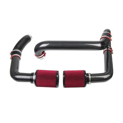 China 3in Front Mount Carbon Fiber Air Intake System For 2021+ BMW G80 M3 G82 G83 for sale