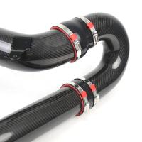 China 3in Front Mount Carbon Fiber Air Intake System For 2021+ BMW G80 M3 G82 G83 for sale