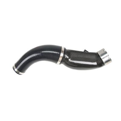 China KYOSTAR Carbon Fiber Intercooler Charge Pipe Kit for 2016-2025 Porsche 718 Cayman Boxster 982 GTS for sale