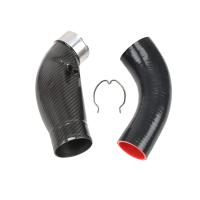China KYOSTAR Carbon Fiber Intercooler Charge Pipe Kit for 2016-2025 Porsche 718 Cayman Boxster 982 GTS for sale