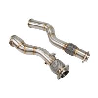 China Car Catless Exhaust Downpipe For 2020+ BMW F97 X3 M F98 X4 S58 3.0T for sale