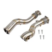 China Car Catless Exhaust Downpipe For 2020+ BMW F97 X3 M F98 X4 S58 3.0T for sale