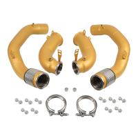 China 2018-2023 Ceramic Coating Downpipe For BMW F90 M5 F91 F92 F93 M8 S63 4.4T V8 for sale