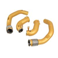 China 2018-2023 Ceramic Coating Downpipe For BMW F90 M5 F91 F92 F93 M8 S63 4.4T V8 for sale
