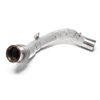 China Aftermarket Exhaust Downpipe For 2018-2023 BMW F90 M5 F91 F92 F93 M8 S63 4.4T V8 for sale