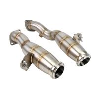 China W205 C63 C253 Exhaust Downpipe For 2016-2022 Mercedes Benz AMG GLC43 4MATIC Coupe M276 3.0TT for sale
