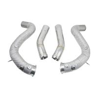 China ODM Catless Exhaust Downpipe For Mercedes AMG W205 C63 C63S M177 4.0T V8 for sale