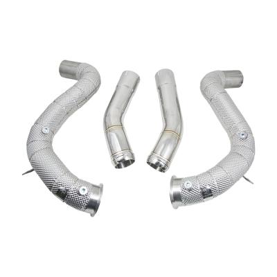 China ODM Catless Exhaust Downpipe For Mercedes AMG W205 C63 C63S M177 4.0T V8 for sale