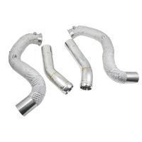 China ODM Catless Exhaust Downpipe For Mercedes AMG W205 C63 C63S M177 4.0T V8 for sale