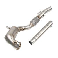 China 4 Inch Casted Exhaust Downpipe For 2015-2021 VW Golf MK7 MK7.5 GTI Audi A3 8V EA211 1.4T for sale