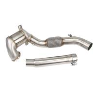 China 1.8T 2.0T Catless Casted Car Downpipe For 2015-2021 VW Golf MK7.5 GTI Audi A3 EA888 for sale