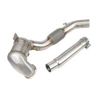 China 1.8T 2.0T Catless Casted Car Downpipe For 2015-2021 VW Golf MK7.5 GTI Audi A3 EA888 for sale