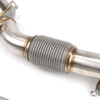 China 1.8T 2.0T Catless Casted Car Downpipe For 2015-2021 VW Golf MK7.5 GTI Audi A3 EA888 for sale