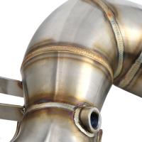China Audi RS3 8V TT RS 8S EA855 2.5T Catless Exhaust Downpipe 2017+ Replacement for sale
