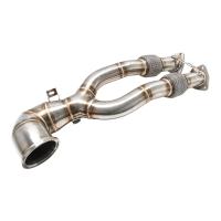 China Audi RS3 8V TT RS 8S EA855 2.5T Catless Exhaust Downpipe 2017+ Replacement for sale