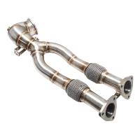 China Audi RS3 8V TT RS 8S EA855 2.5T Catless Exhaust Downpipe 2017+ Replacement for sale