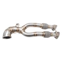 China Audi RS3 8V TT RS 8S EA855 2.5T Catless Exhaust Downpipe 2017+ Replacement for sale