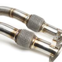 China Audi RS3 8V TT RS 8S EA855 2.5T Catless Exhaust Downpipe 2017+ Replacement for sale