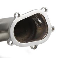 China Audi Aftermarket Downpipe Catless For 2012-2018 C7 C7.5 S6 S7 RS6 RS7 EA825 4.0T V8 for sale