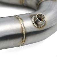 China Audi Aftermarket Downpipe Catless For 2012-2018 C7 C7.5 S6 S7 RS6 RS7 EA825 4.0T V8 for sale