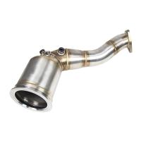 China Audi C8 RS6 RS7 EA825 Axle Back Exhaust System Muffler Catless Downpipe 4.0T V8 Mild Hybrid for sale