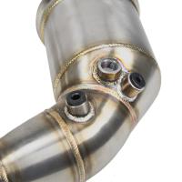China Audi C8 RS6 RS7 EA825 Axle Back Exhaust System Muffler Catless Downpipe 4.0T V8 Mild Hybrid for sale