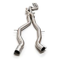 China Resonated Aftermarket Cat Back Exhaust Straight MidPipe For 2014-2020 BMW F80 M3 F82 F83 M4 S55 3.0T for sale