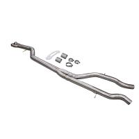 China 2014-2020 Aluminum Cat Back Single Exhaust MidPipe For F80 M3 F82 F83 M4 S55 for sale