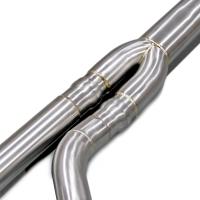 China 2014-2020 Aluminum Cat Back Single Exhaust MidPipe For F80 M3 F82 F83 M4 S55 for sale