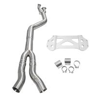 China Performance Cat Exhaust Pipe Single Midpipe System For 2021 BMW G80 M3 G82 G83 M4 2022 G81 S58 3.0T for sale