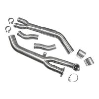 China Performance Cat Exhaust Pipe Single Midpipe System For 2021 BMW G80 M3 G82 G83 M4 2022 G81 S58 3.0T for sale