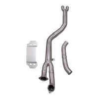 China Stainless Steel Cat Back Exhaust Single Midpipe For 2023+ BMW G87 M2 S58 3.0T ODM for sale