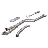China Stainless Steel Cat Back Exhaust Single Midpipe For 2023+ BMW G87 M2 S58 3.0T ODM for sale