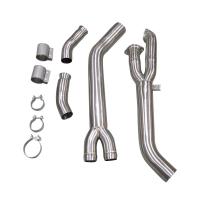 China Stainless Steel Cat Back Exhaust Single Midpipe For 2023+ BMW G87 M2 S58 3.0T ODM for sale