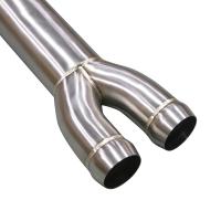 China Stainless Steel Cat Back Exhaust Single Midpipe For 2023+ BMW G87 M2 S58 3.0T ODM for sale