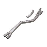 China Stainless Steel Cat Back Exhaust Single Midpipe For 2023+ BMW G87 M2 S58 3.0T ODM for sale