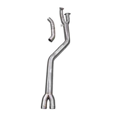 China Stainless Steel Cat Back Exhaust Single Midpipe For 2023+ BMW G87 M2 S58 3.0T ODM for sale