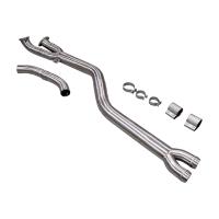China Stainless Steel Cat Back Exhaust Single Midpipe For 2023+ BMW G87 M2 S58 3.0T ODM for sale