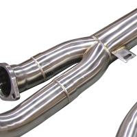 China Stainless Steel Cat Back Exhaust Single Midpipe For 2023+ BMW G87 M2 S58 3.0T ODM for sale
